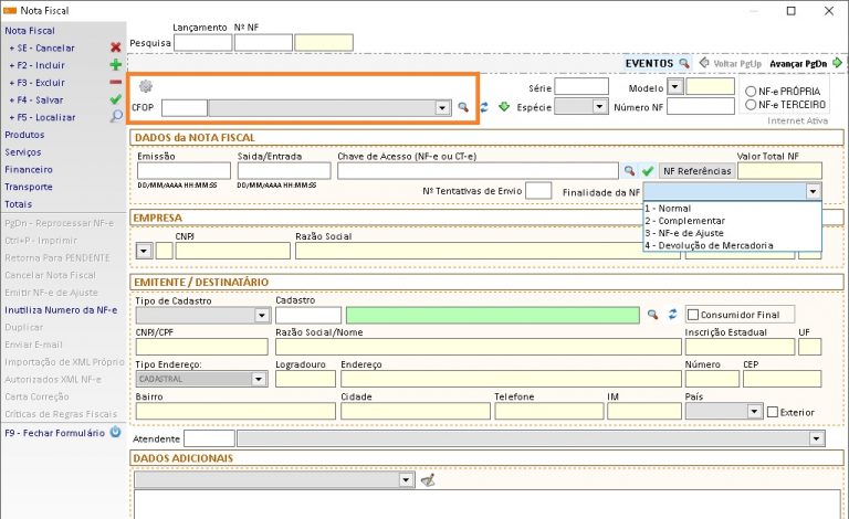 » Como emitir nota fiscal complementar